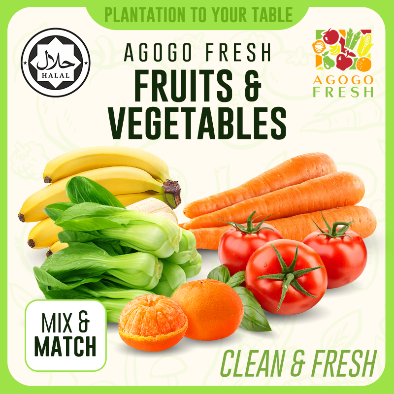 $2.50 Pack Vegetables & Fruits – Agogo Fresh